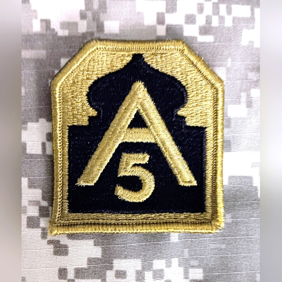 U.S. Army | Other | 5th Army Ocp Patch Fifth Army Velcro | Poshmark